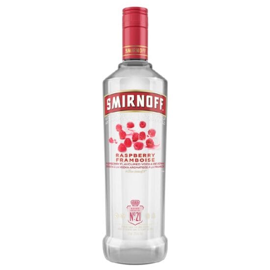 Smirnoff Raspberry Vodka 750ml – Urban Cellars Moose Jaw