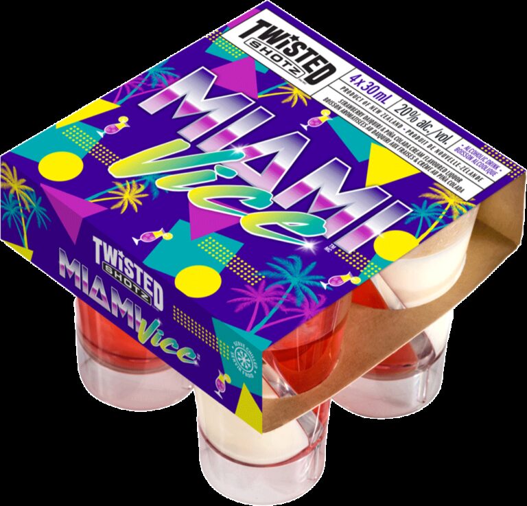 Miami Vice Twisted Shotz 4 Pack – Urban Cellars Moose Jaw